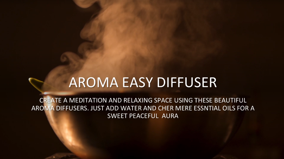 Aroma Easy Beautiful Essential Oil Diffusers – Cher-Mere