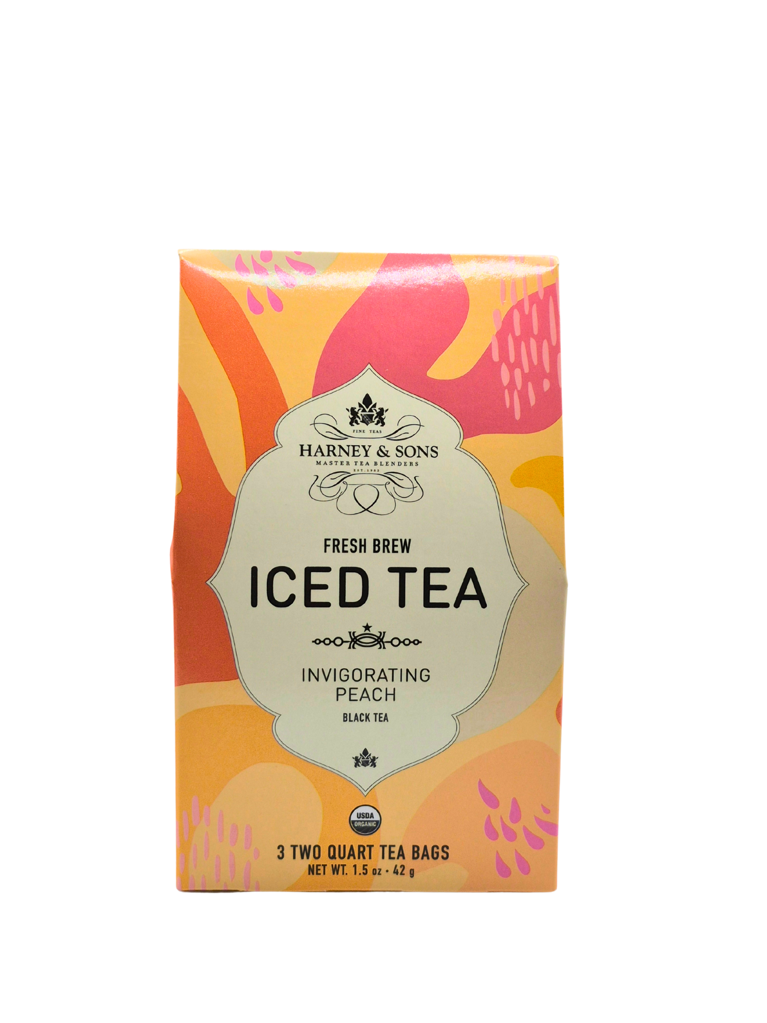 Iced Tea Invigorating Organic Peach (in box) – Cher-Mere