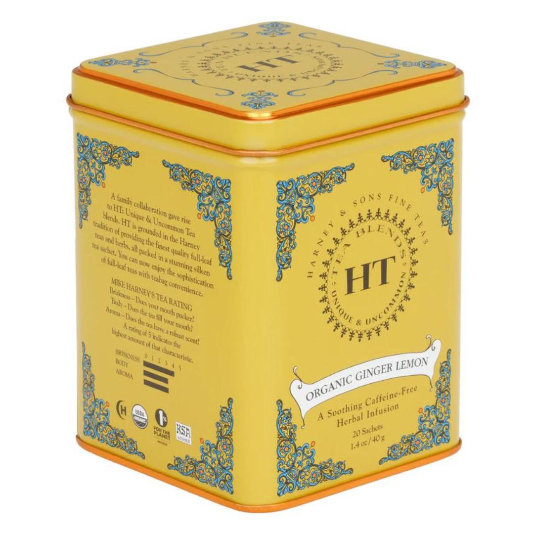 Organic Ginger Lemon (HT Tin) – Cher-Mere